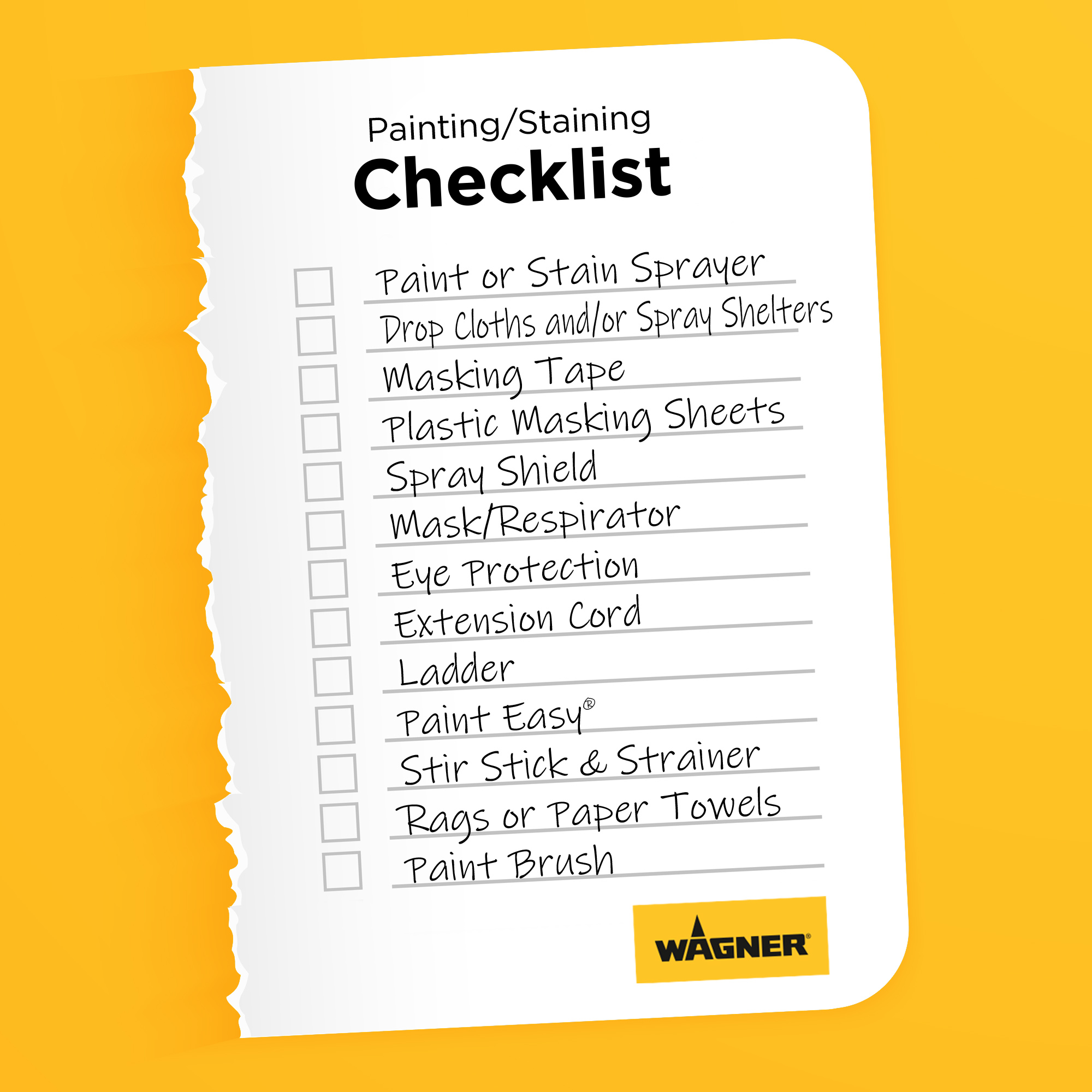 Recommended Tools, Supplies & Equipment for Stain & Paint Spraying