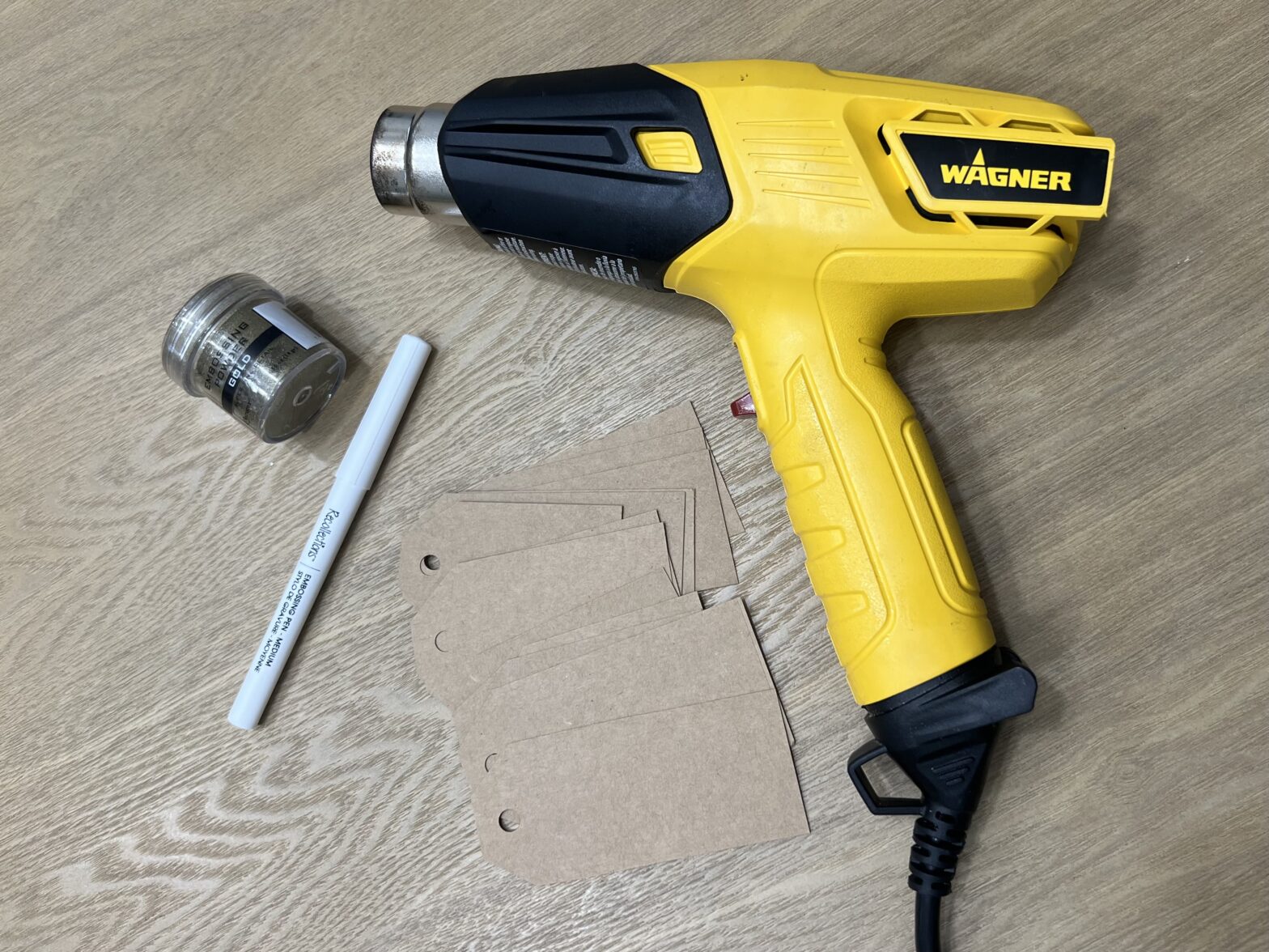 How to Make Embossed Gift Tags | Instructional Guide with Photos