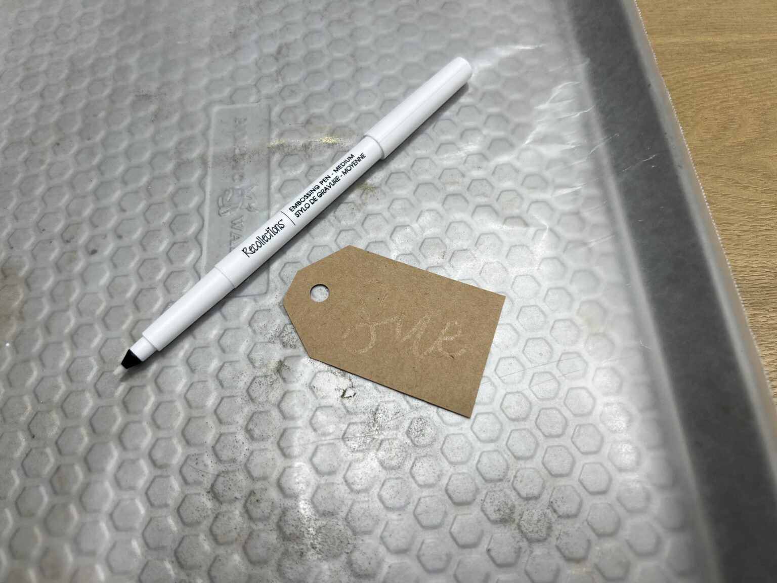 Embossed Gift Tags - Wagner SprayTech