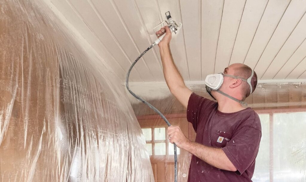How to Paint a Wood Ceiling - Wagner SprayTech