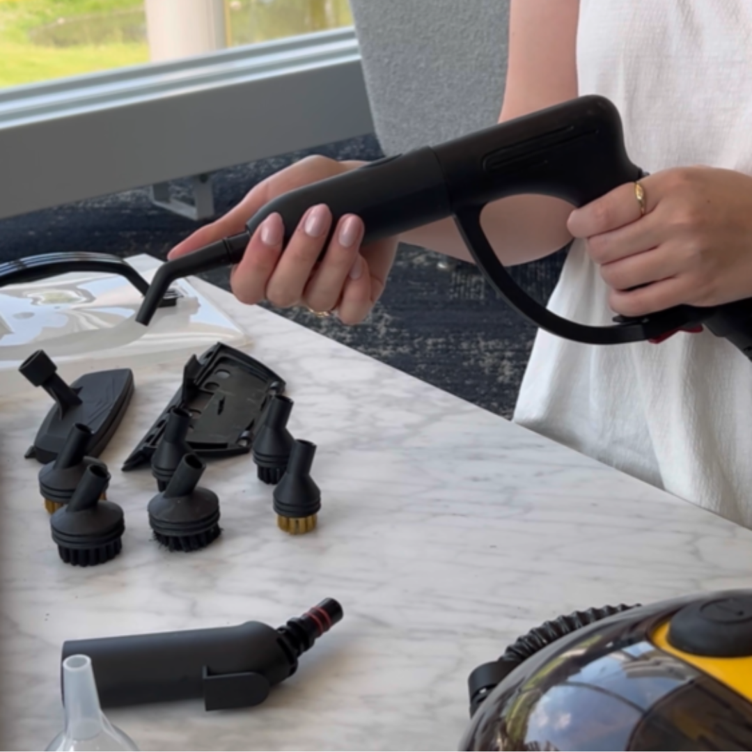 How to Attach Steamer Accessories - Wagner SprayTech